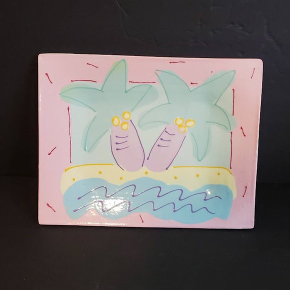 Susan Painter Pottery | Dining | Vtg Susan Painter Pottery Tropical ...